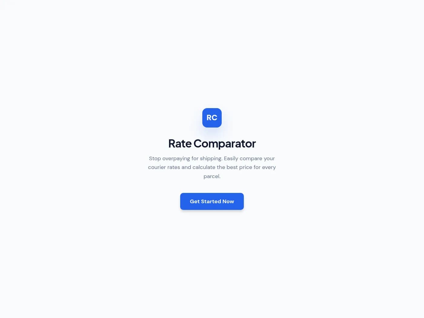 Courier Rate Comparator