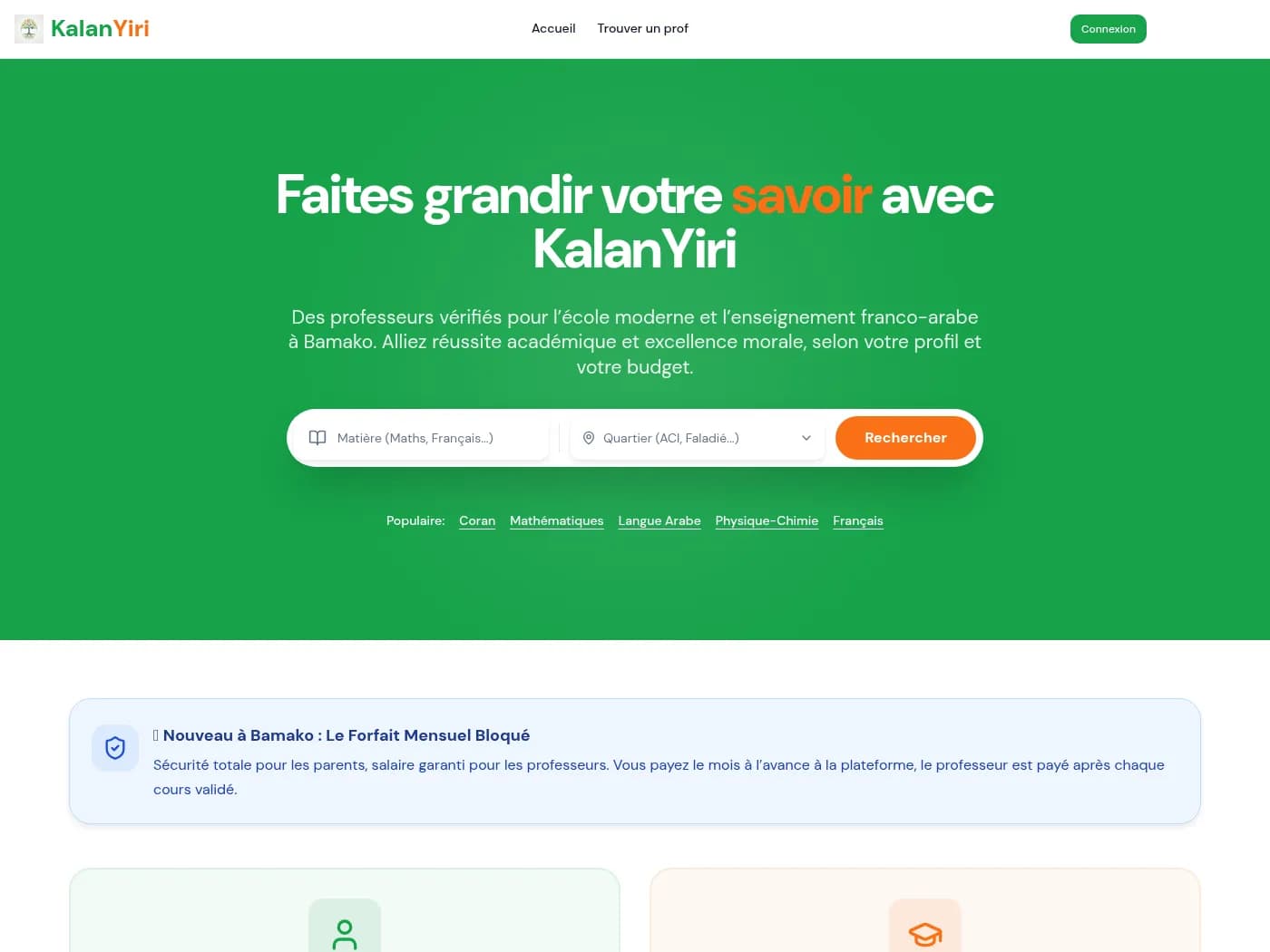 CoursBko Marketplace