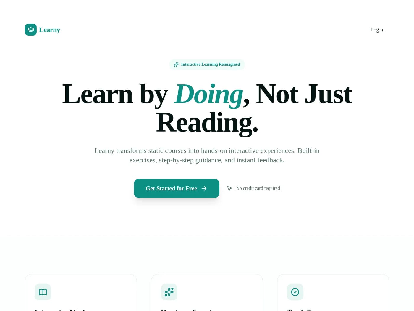 Interactive Course Builder
