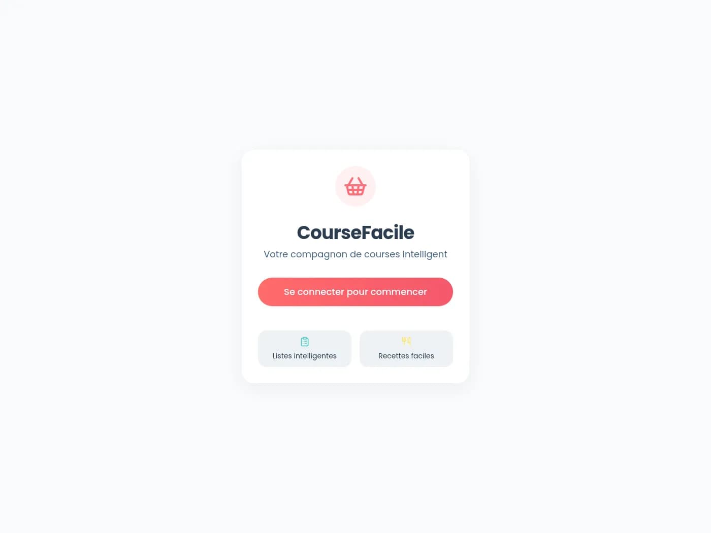 CourseFacile Shopper