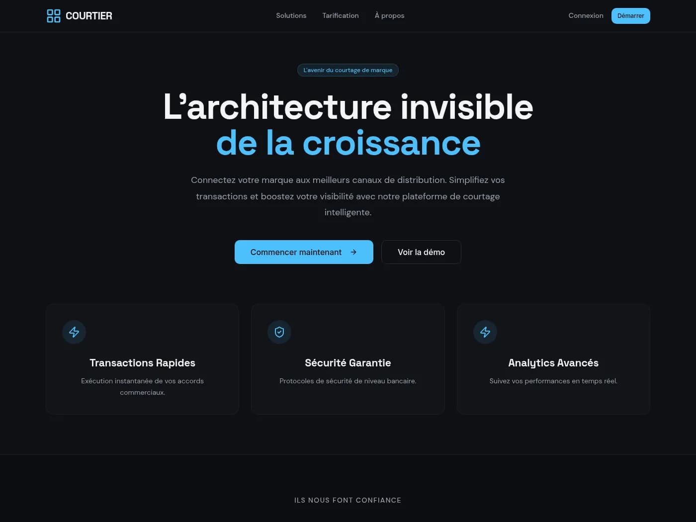 Courtier Web Platform