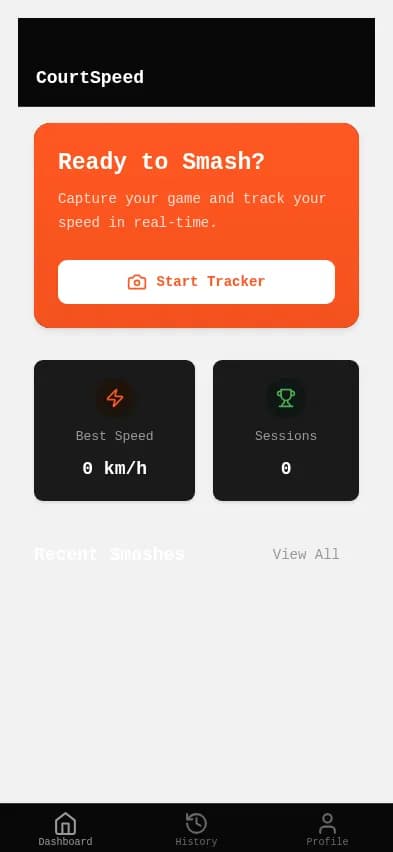 CourtSpeed AI Tracker