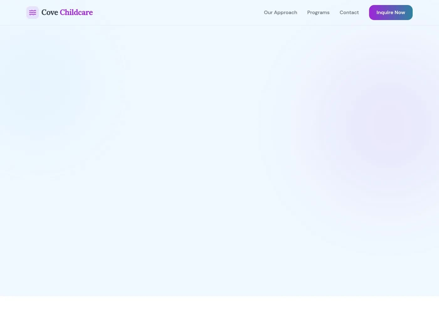 Cove Childcare Site
