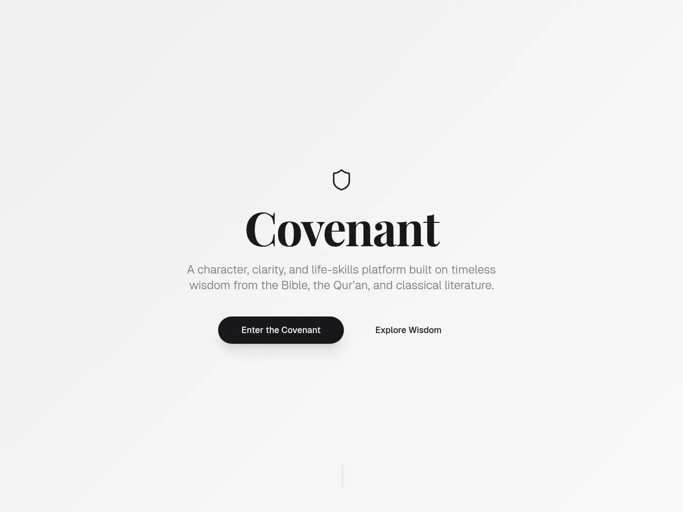 Covenant Wisdom App
