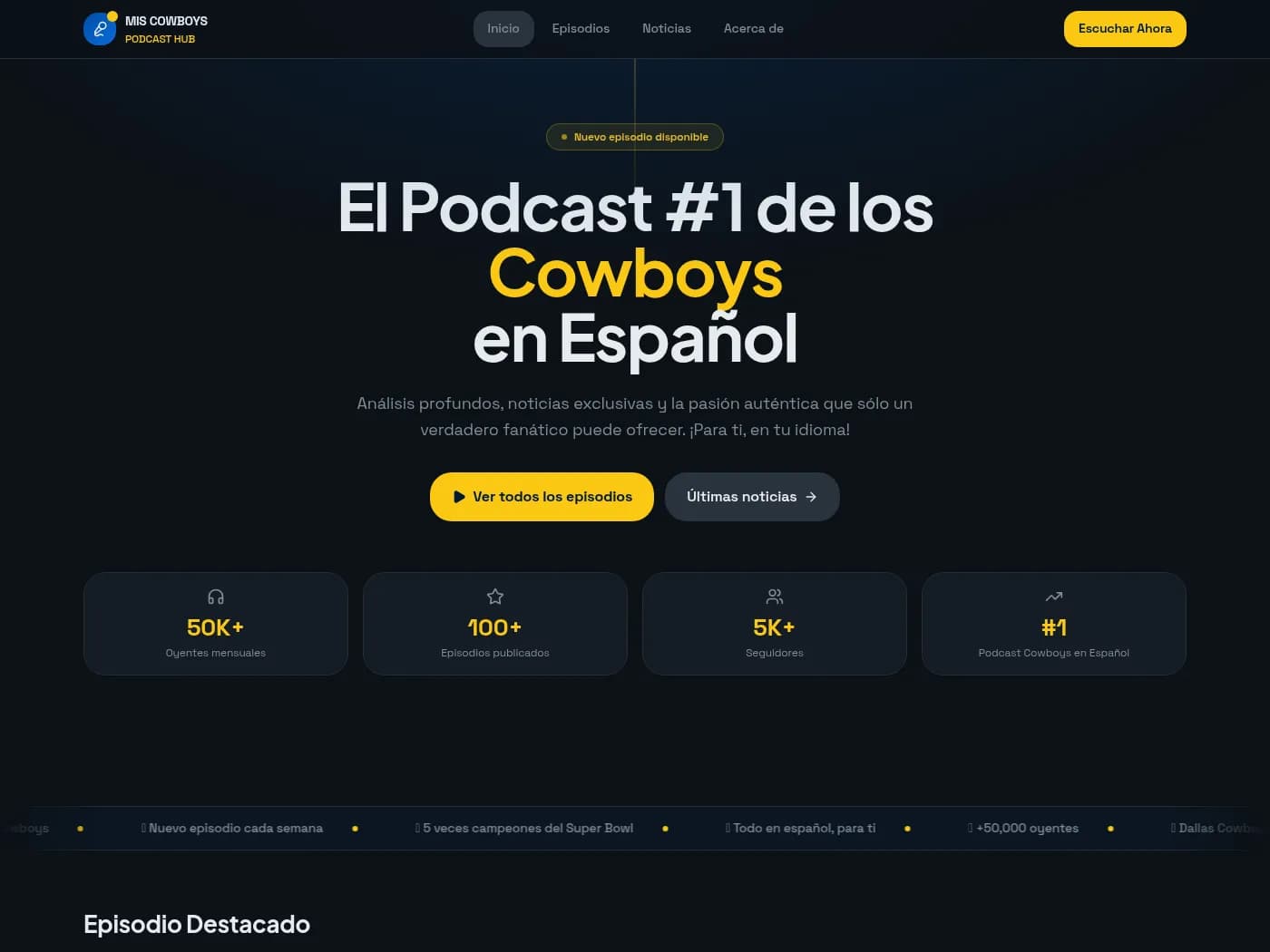 Mis Cowboys Podcast Hub