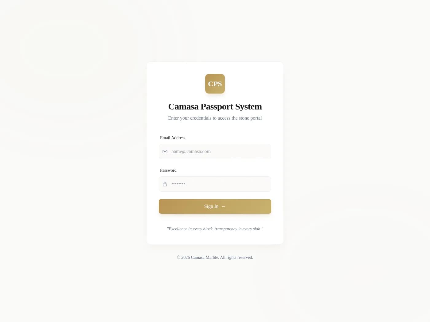 CPS Passport System