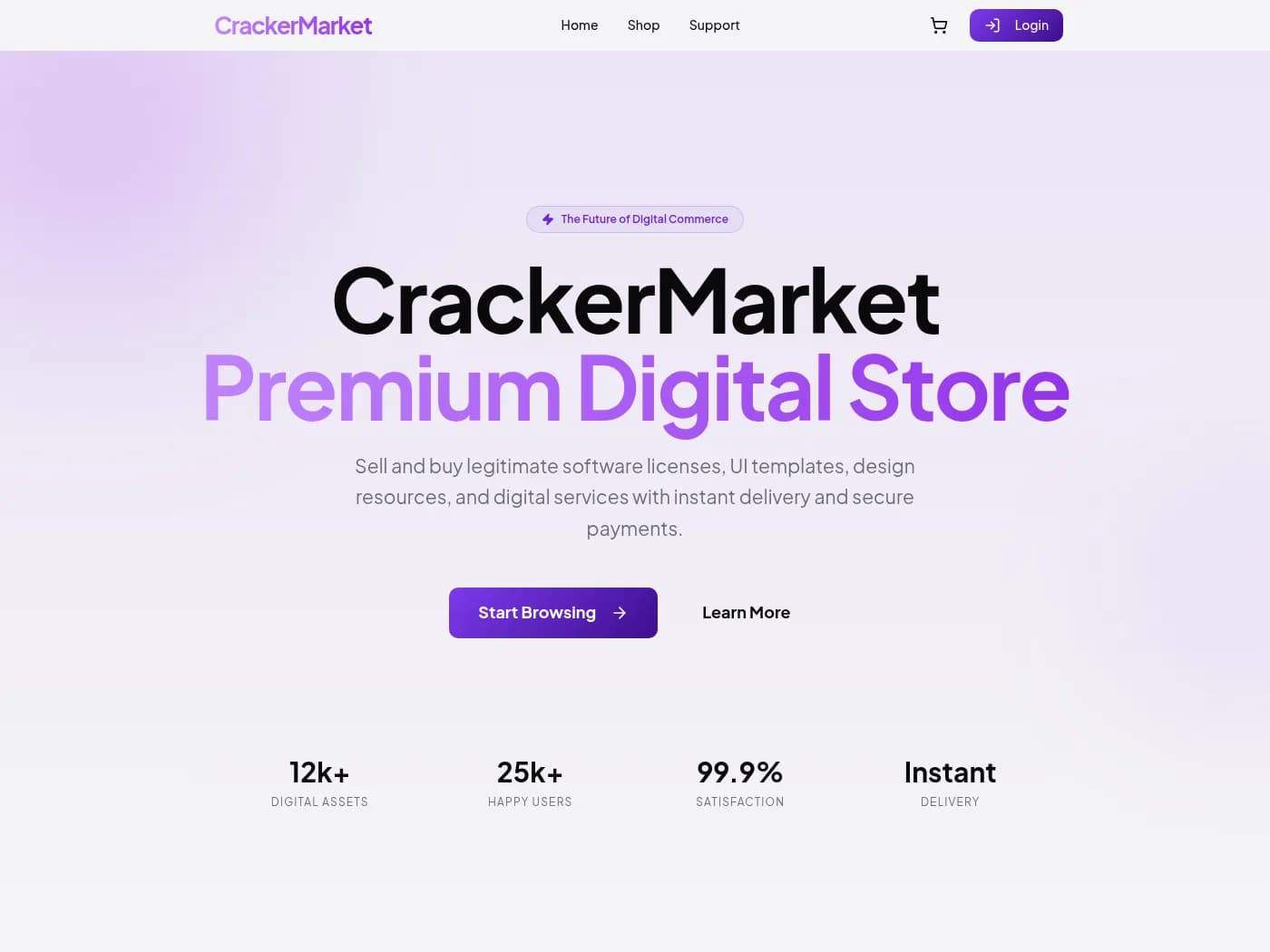 CrackerMarket Digital Store