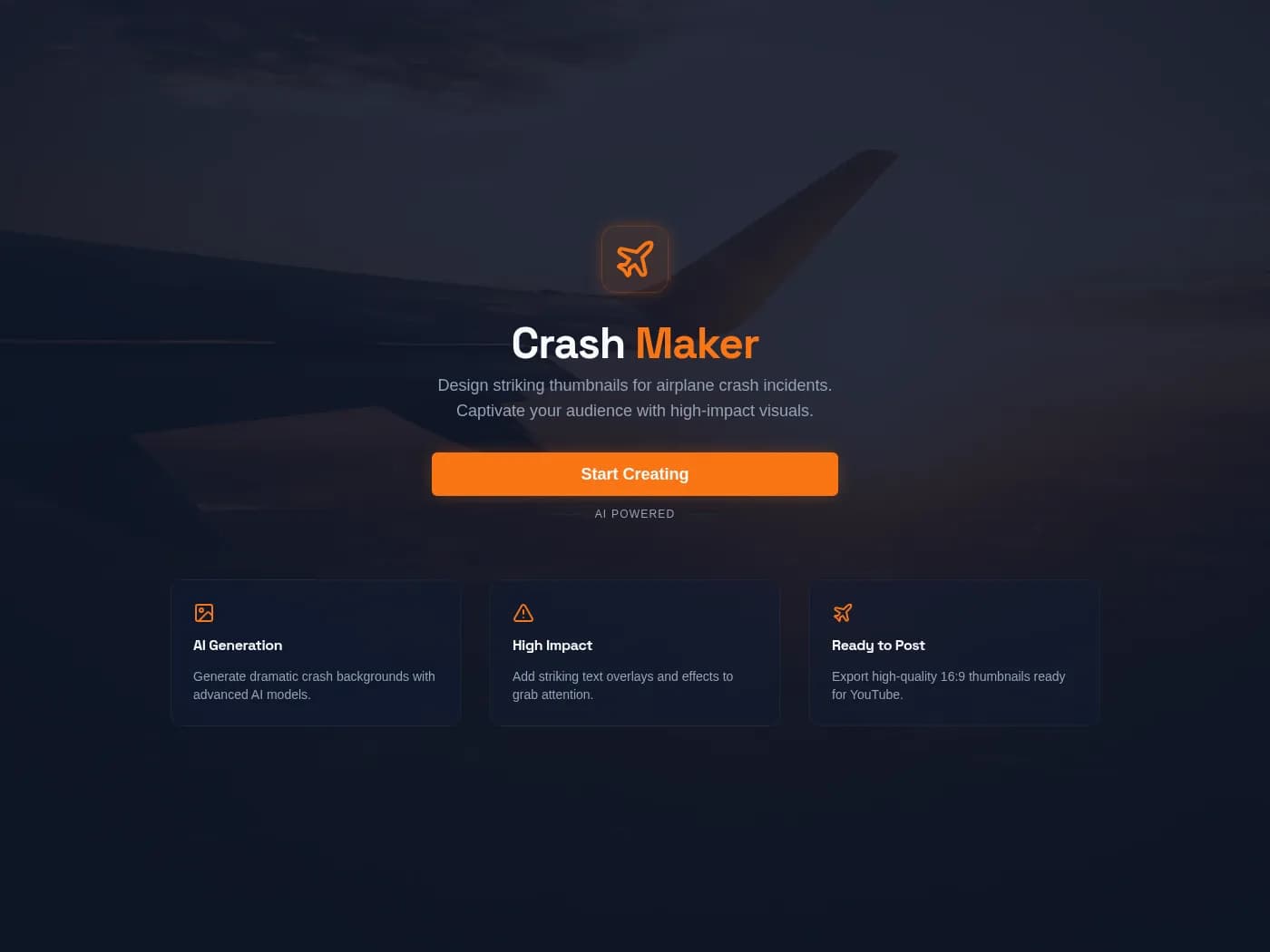 Crash Theme Thumbnail Maker