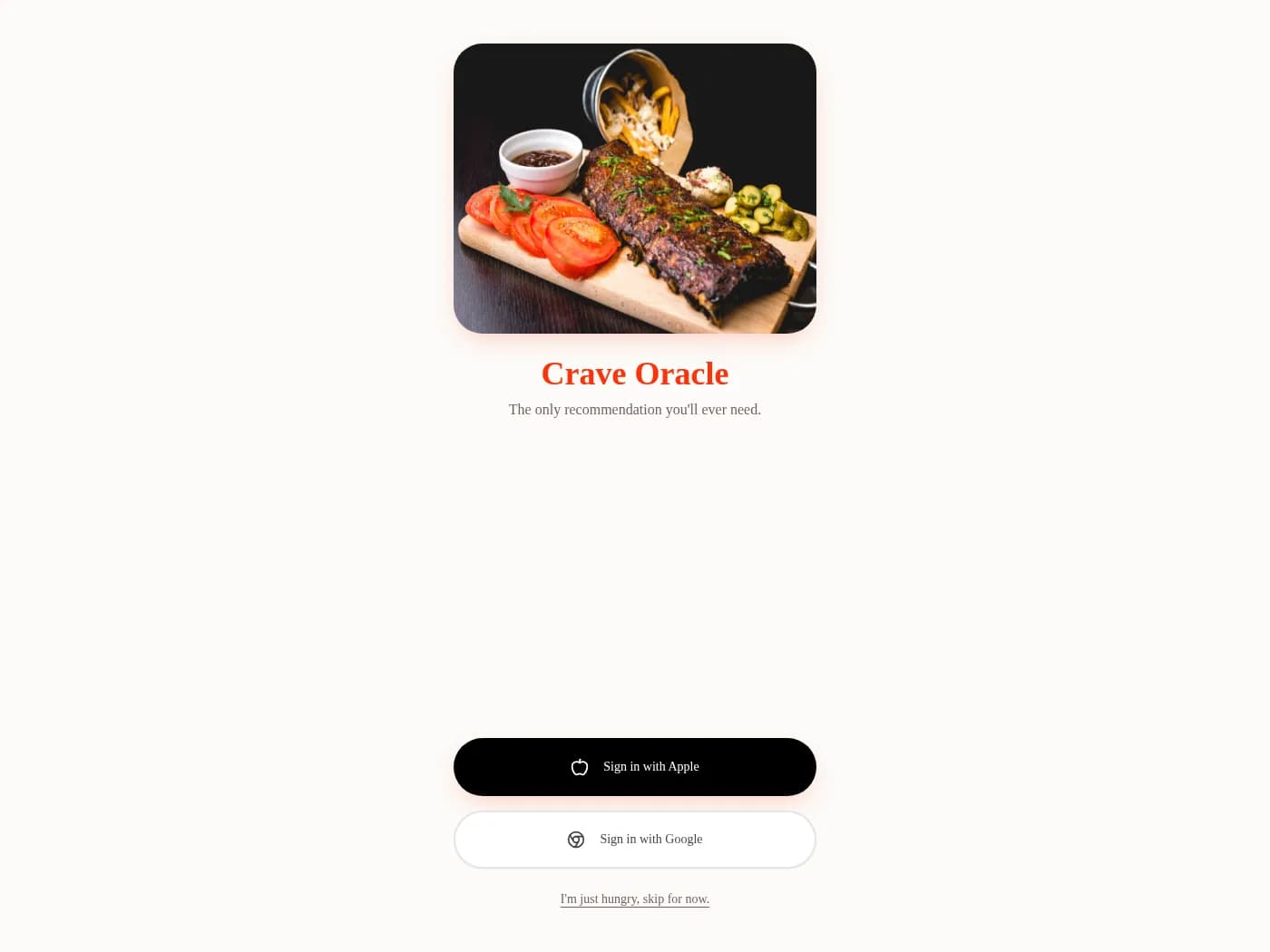 Crave Oracle