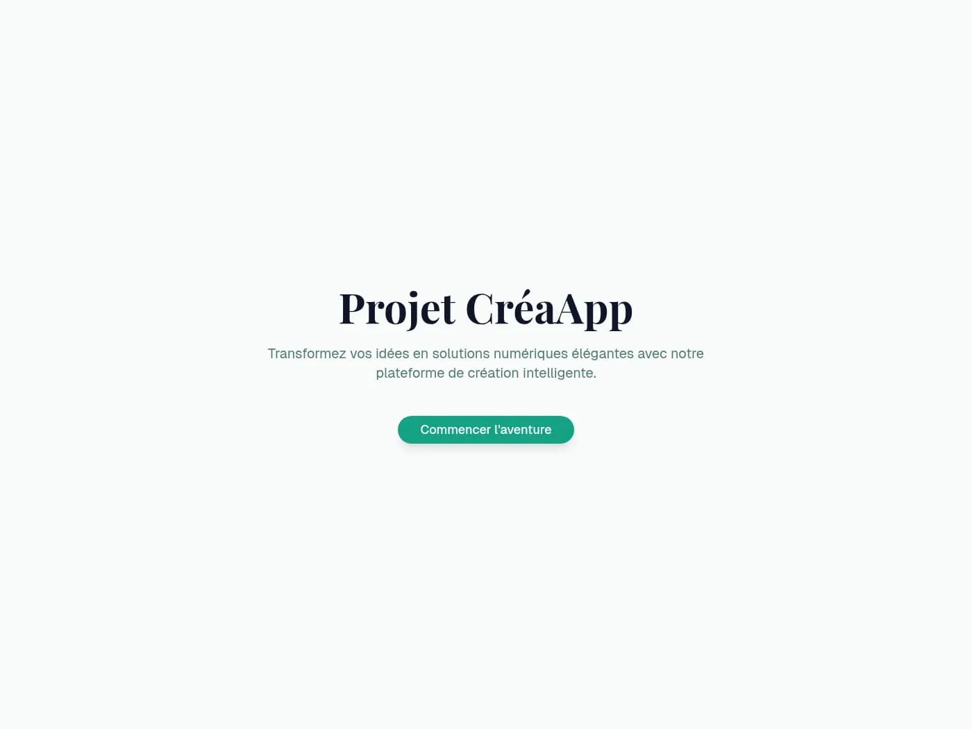 Projet CréaApp