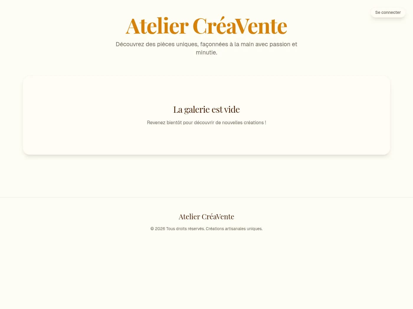 CréaVente App