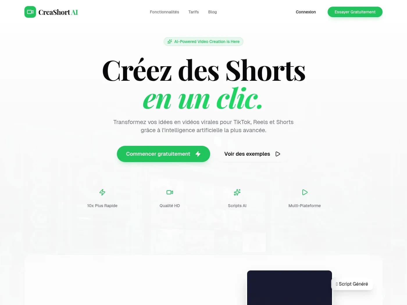 Creashort IA Clone
