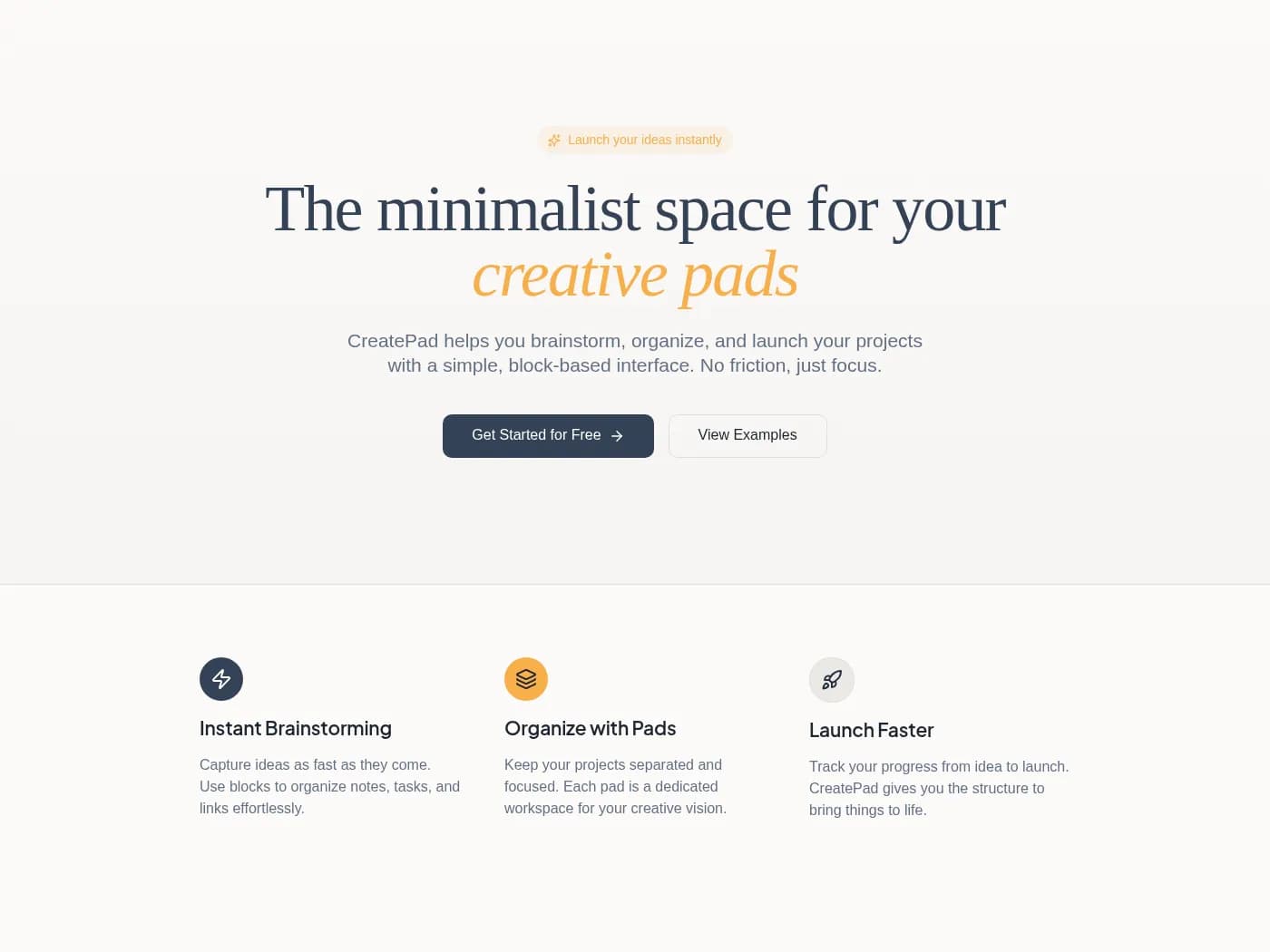 CreatePad