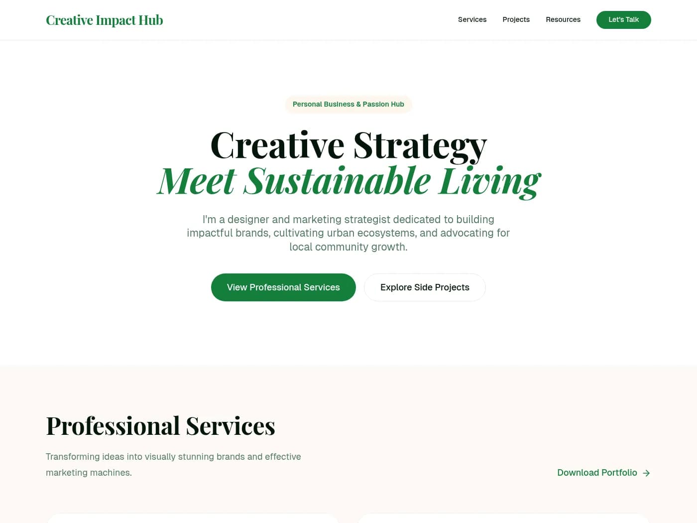 Creative Impact Hub