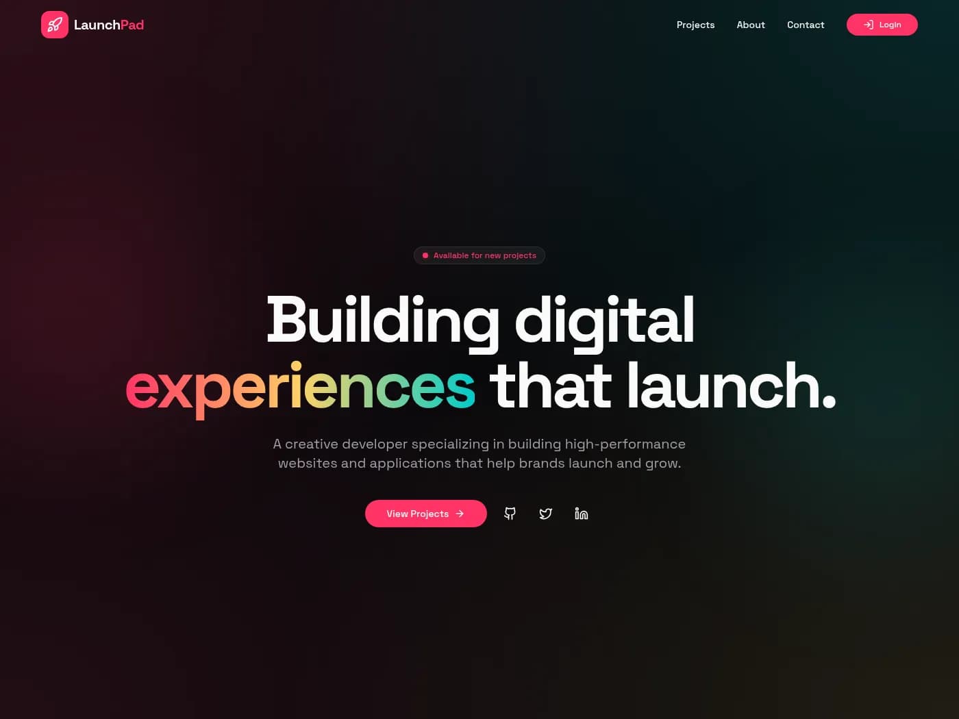 Creative Launch Portfolio