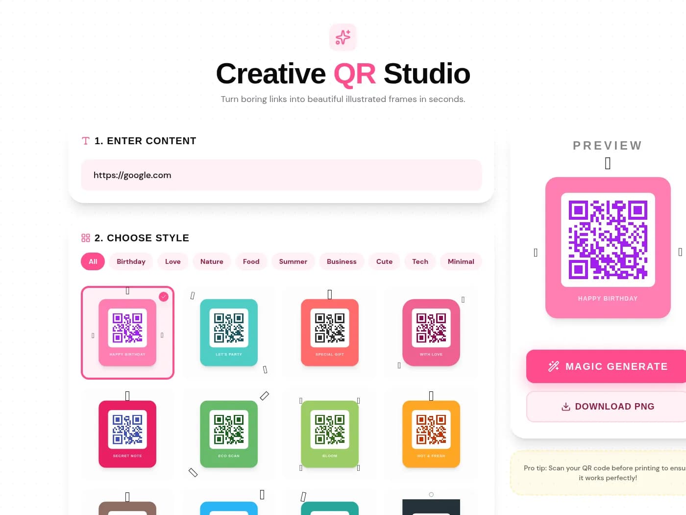 Creative QR Studio