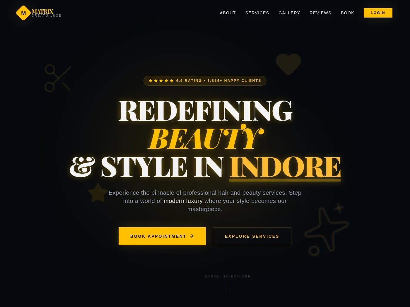 Matrix Creato Luxe Web