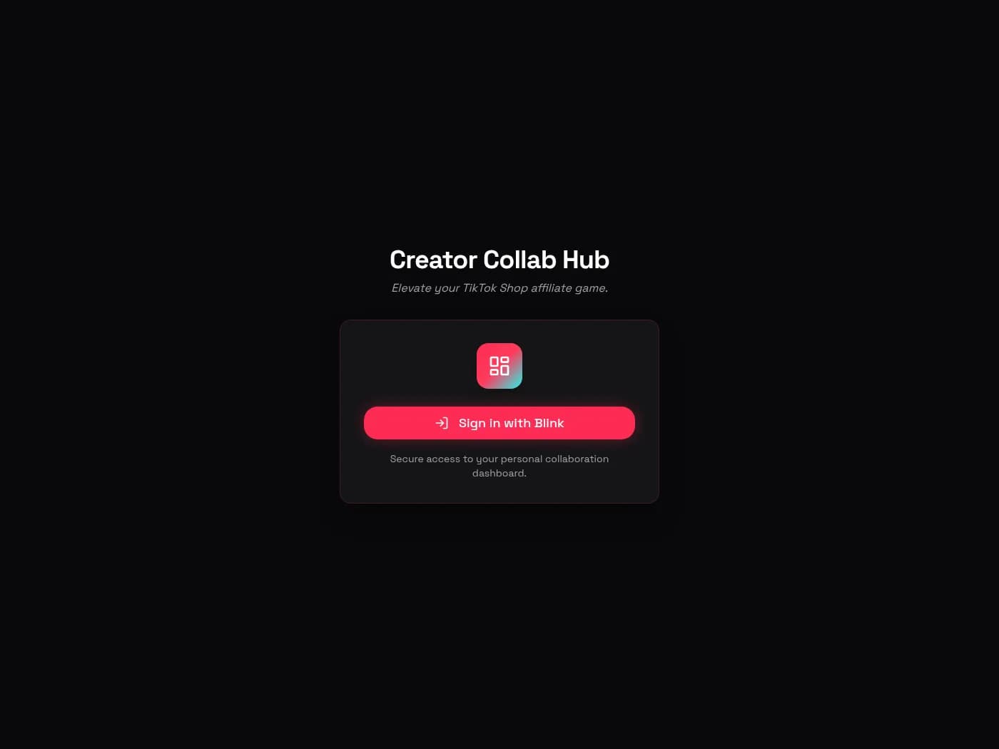 Creator Collab Hub