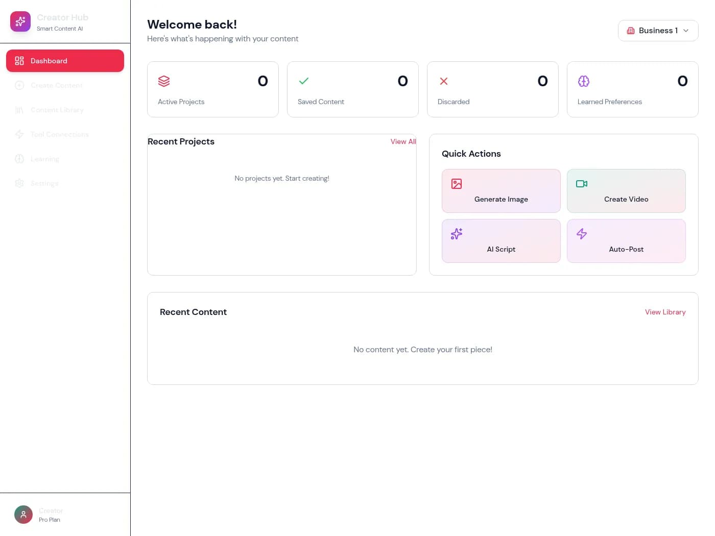 Smart Creator Hub