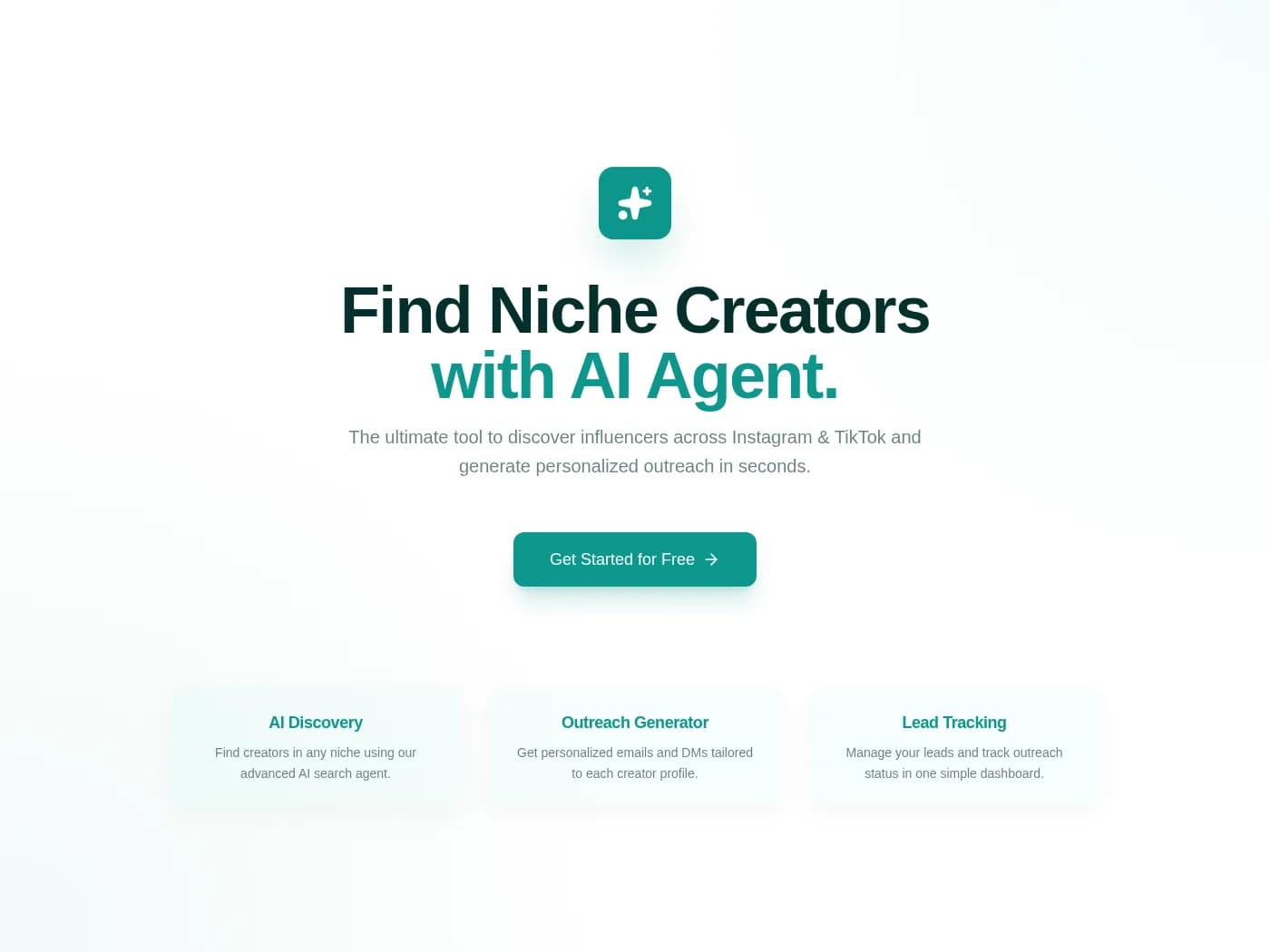 Niche Creator Outreach AI