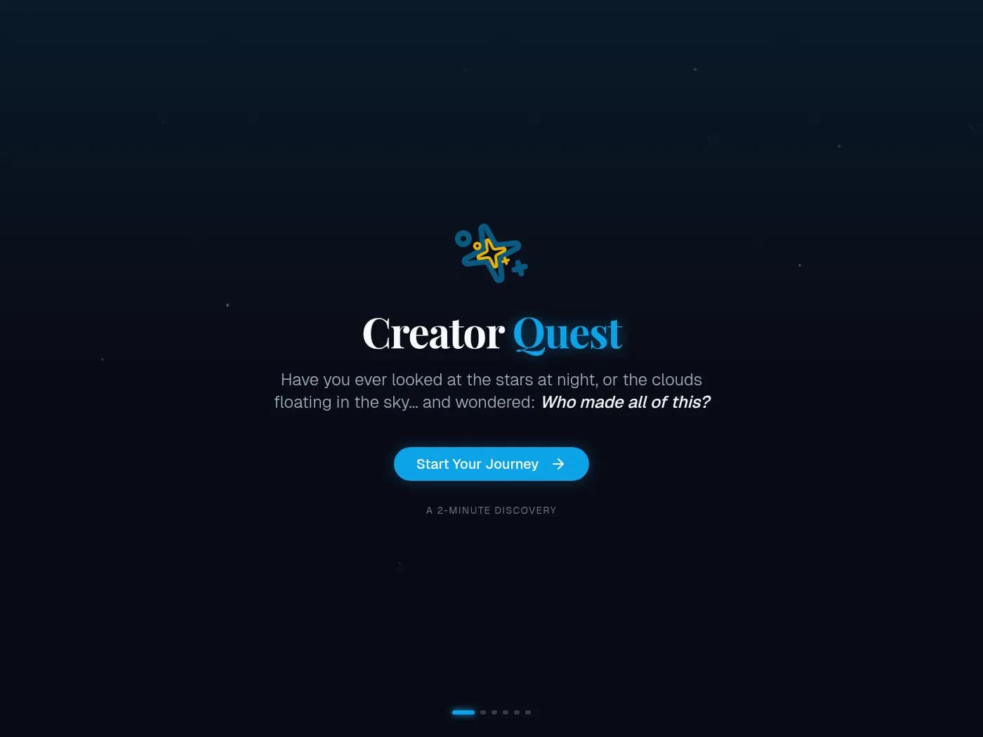 Creator Quest Mini-Game