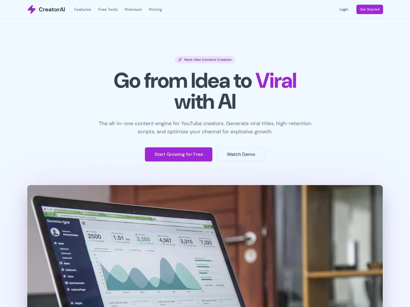 CreatorAI SaaS Platform