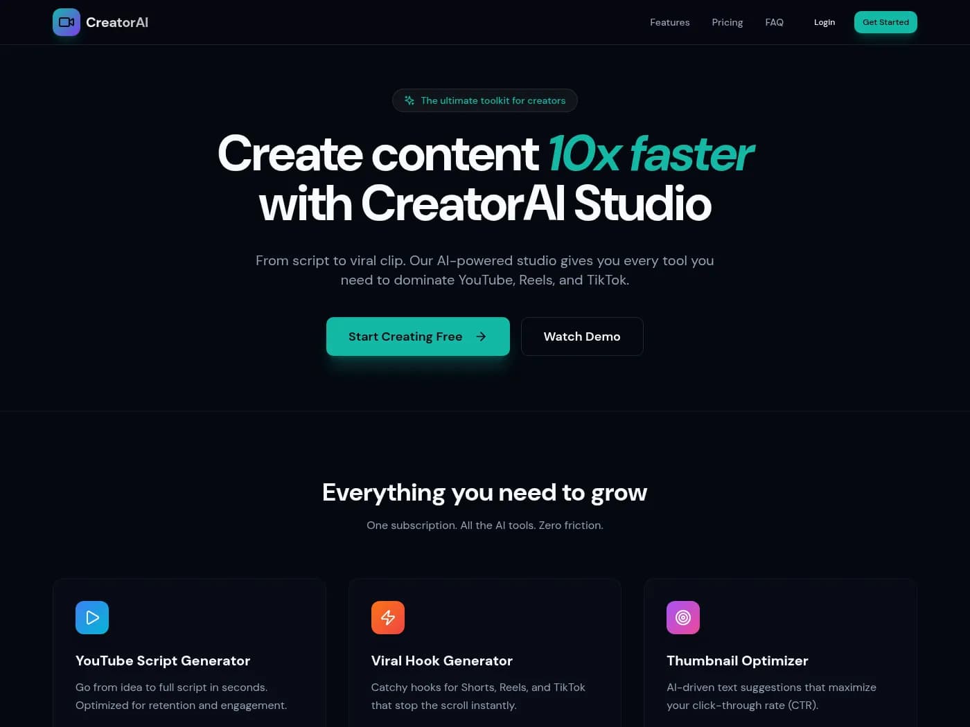 CreatorAI Studio