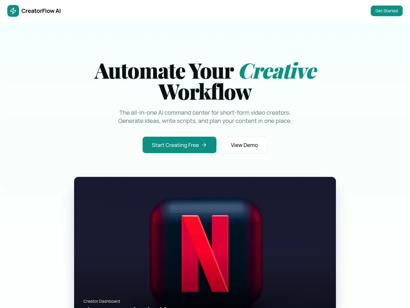 CreatorFlow AI