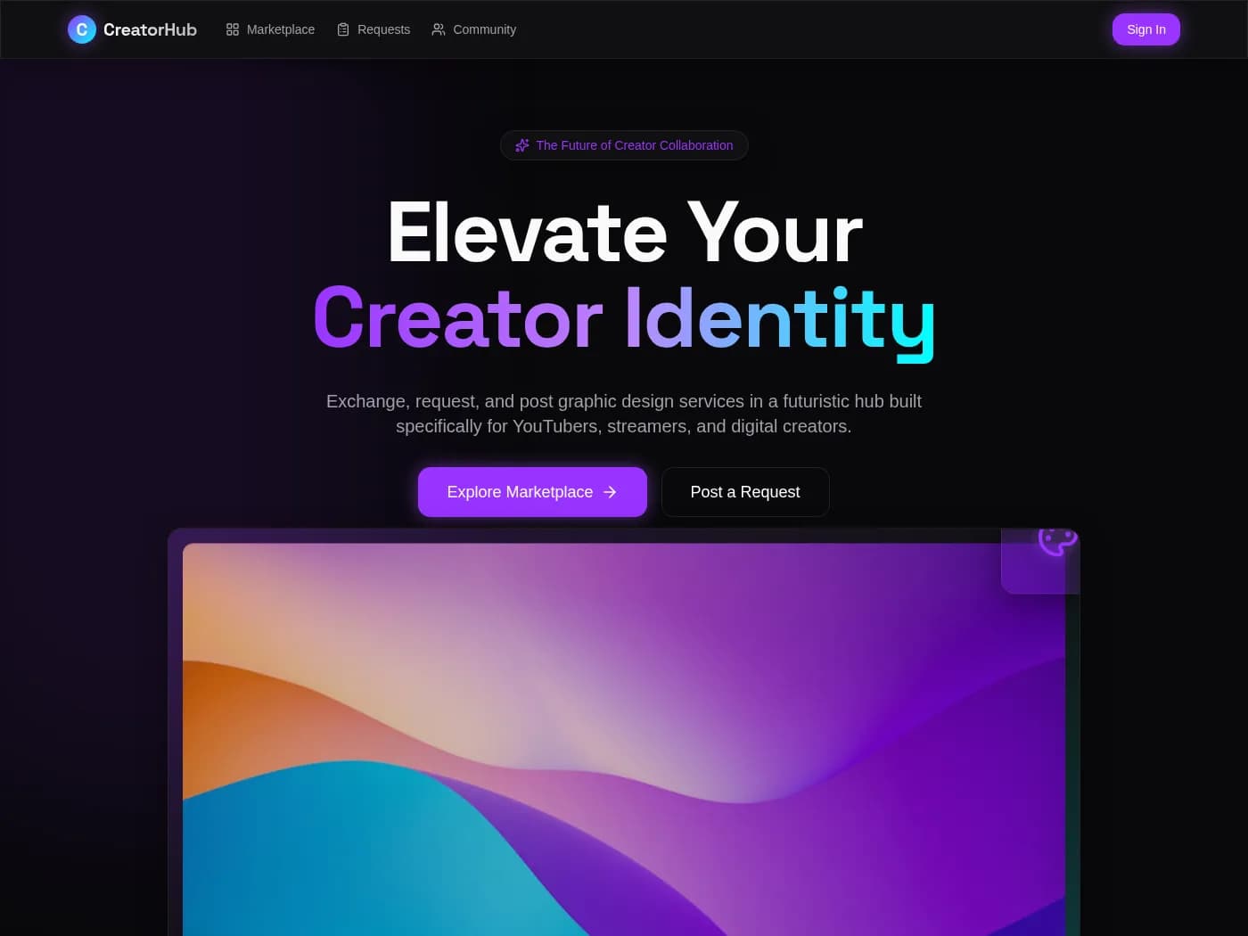 CreatorHub Exchange Platform
