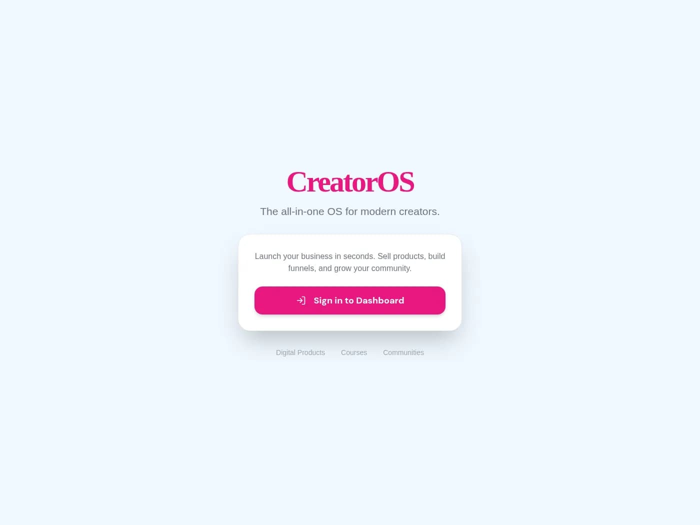 CreatorOS Suite