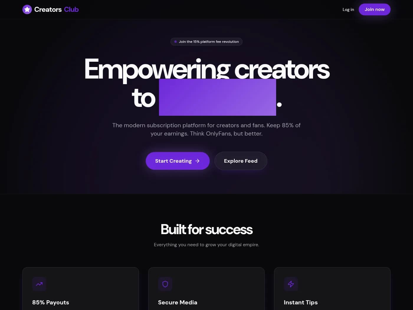 Only Creators Club / MVP