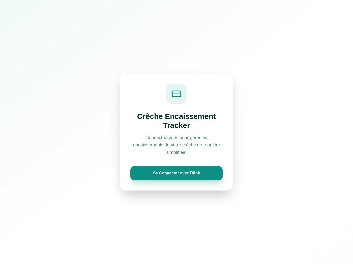 Crèche Encaissement Tracker