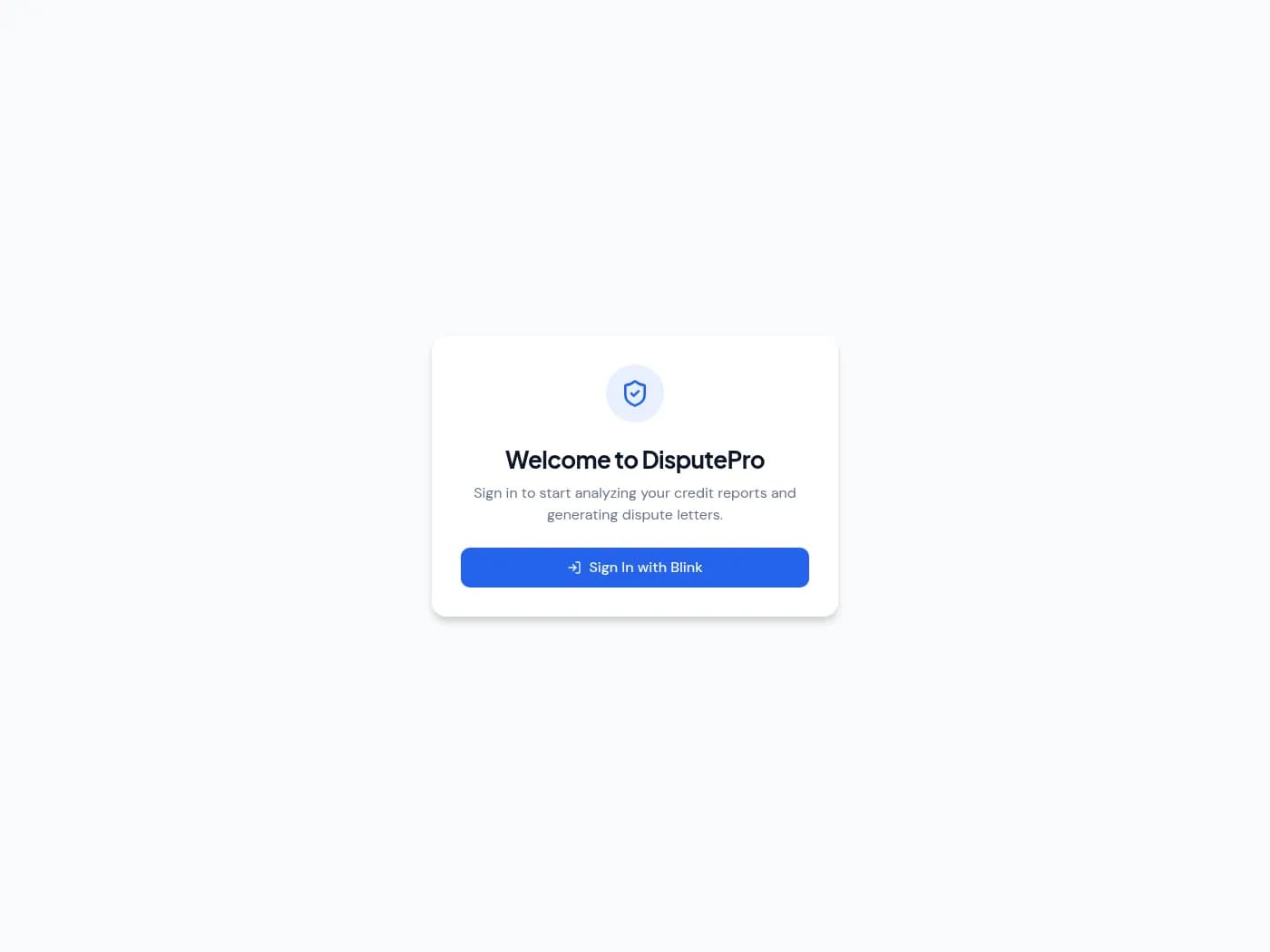 Credit Dispute Generator