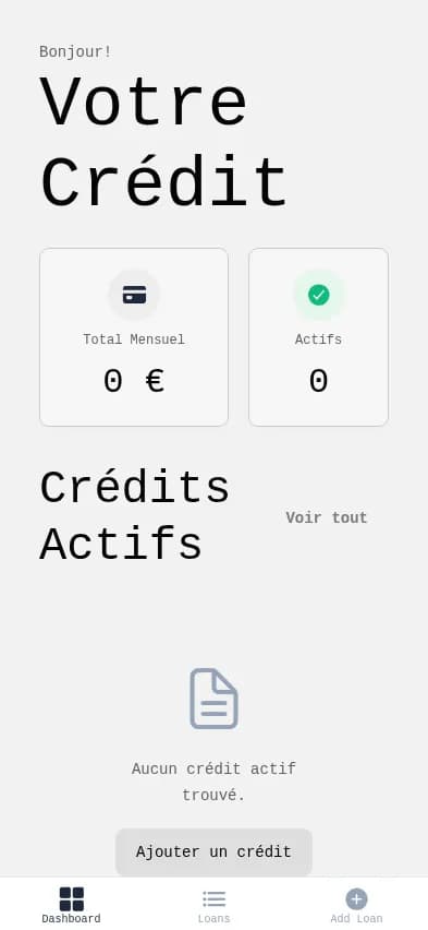 Credit Payment Tracker