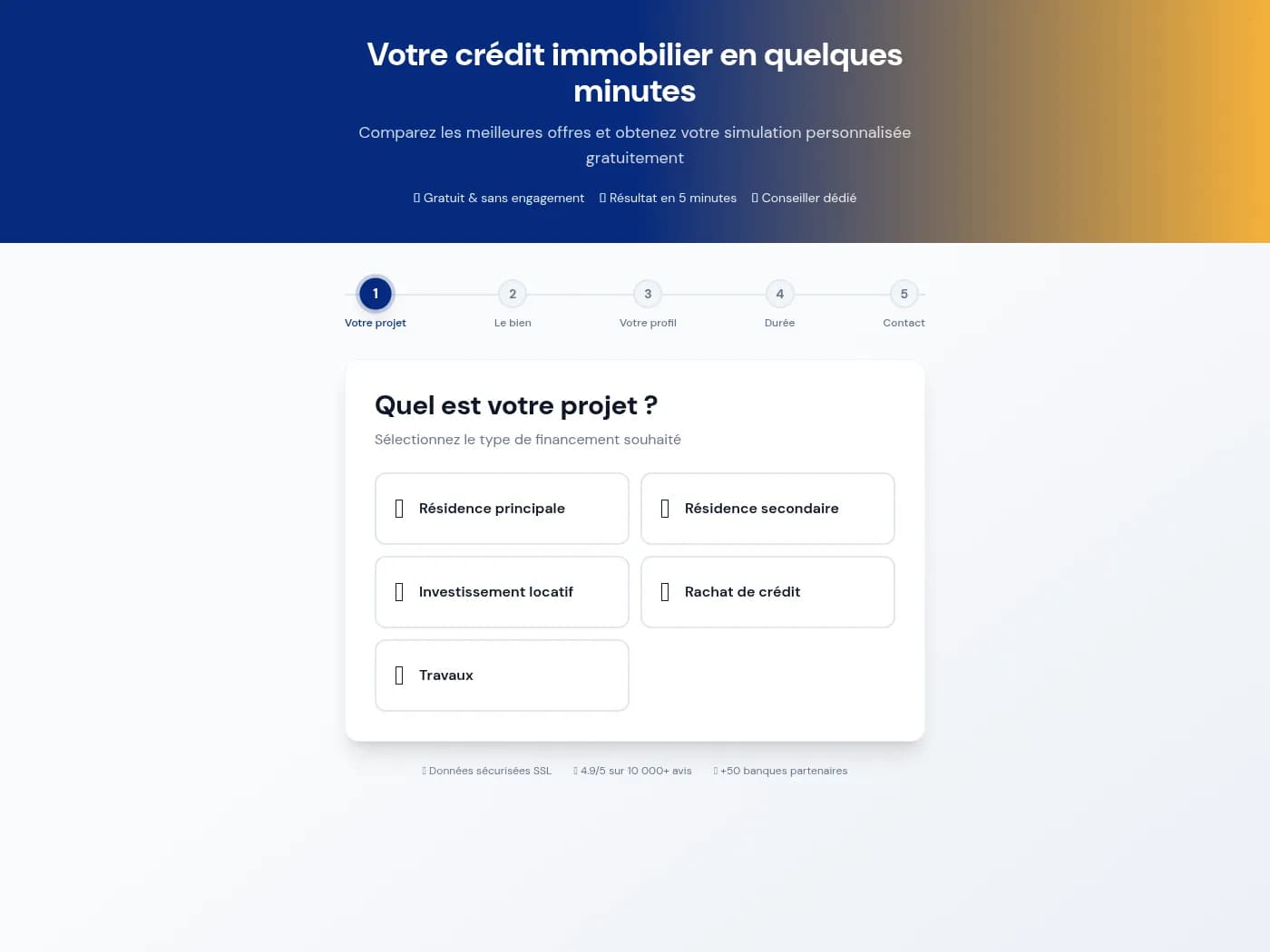QuickCredit Simulator
