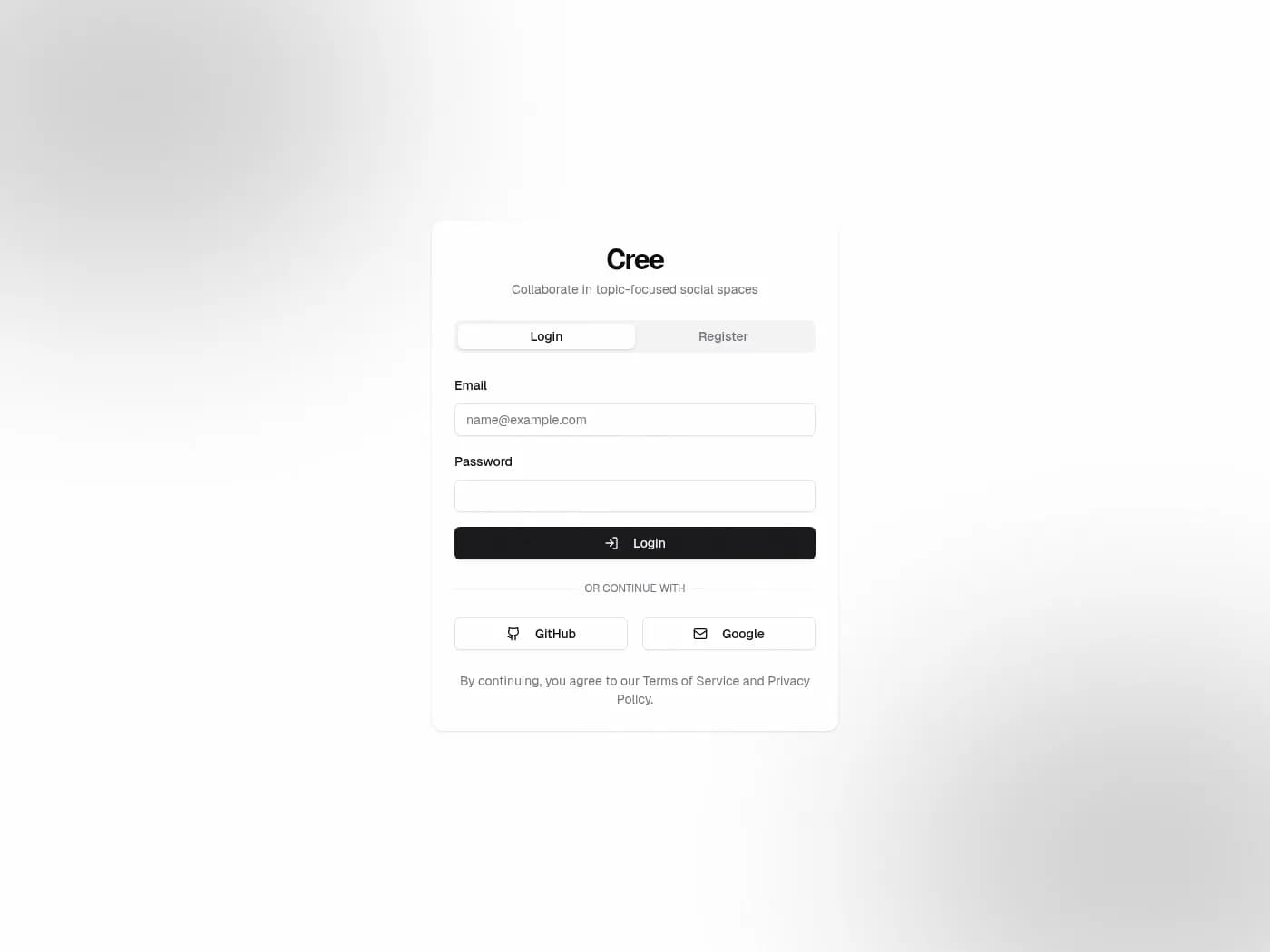 Cree Social Spaces