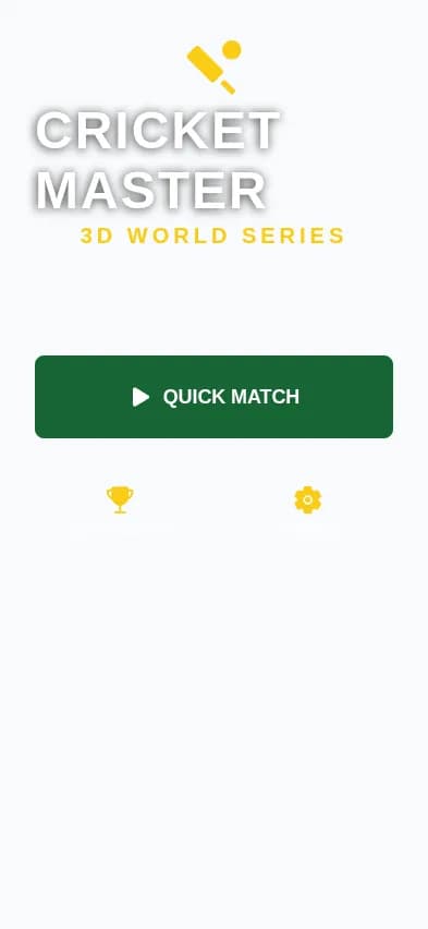 Cricket Master 3D