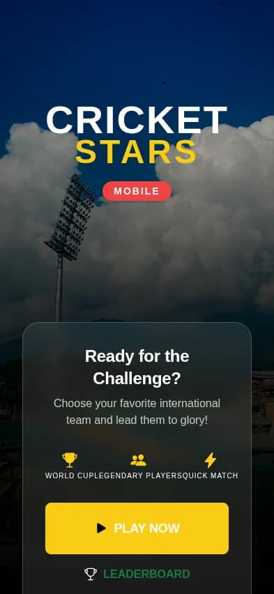 Cricket Stars Mobile