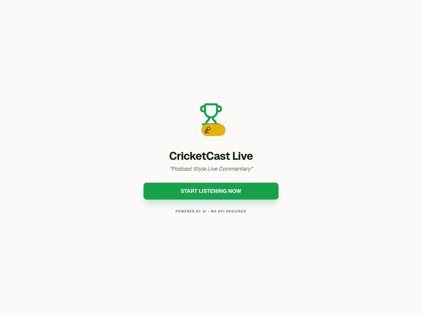 CricketCast Live