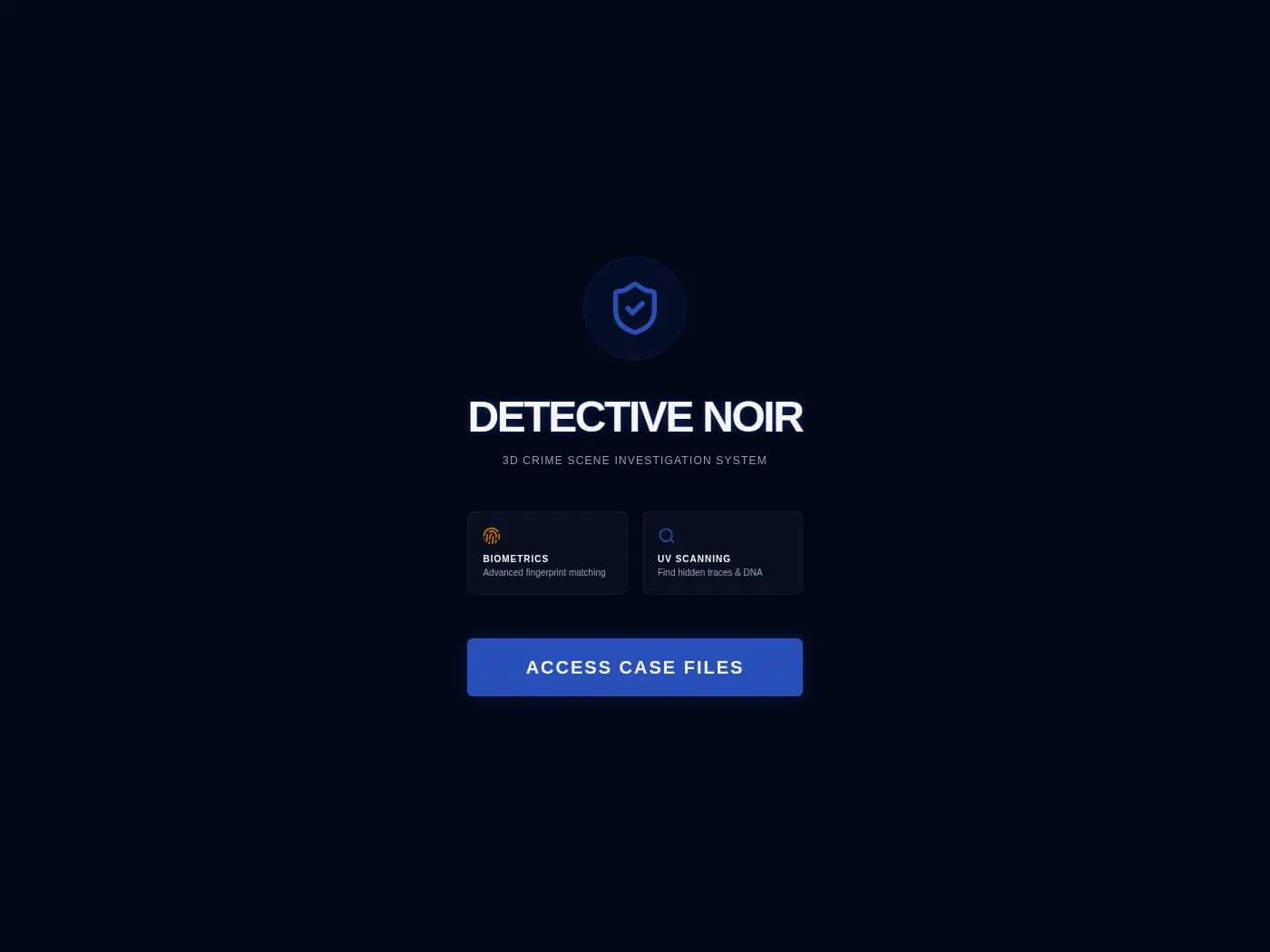 Detective 3D Crime Game