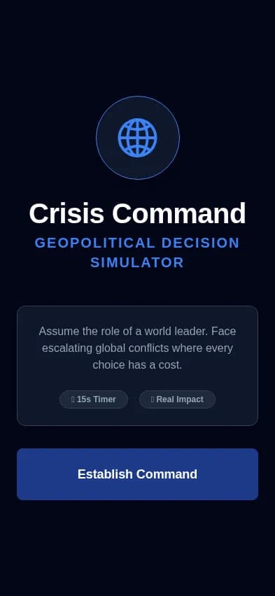 Crisis Command
