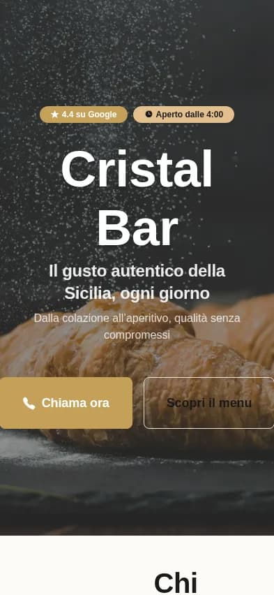Cristal Bar Web Experience