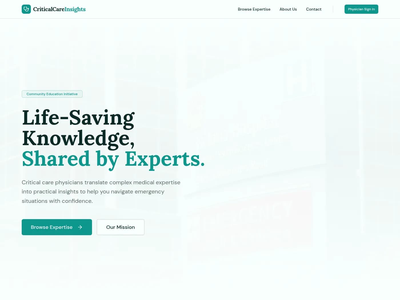 Critical Care Insights