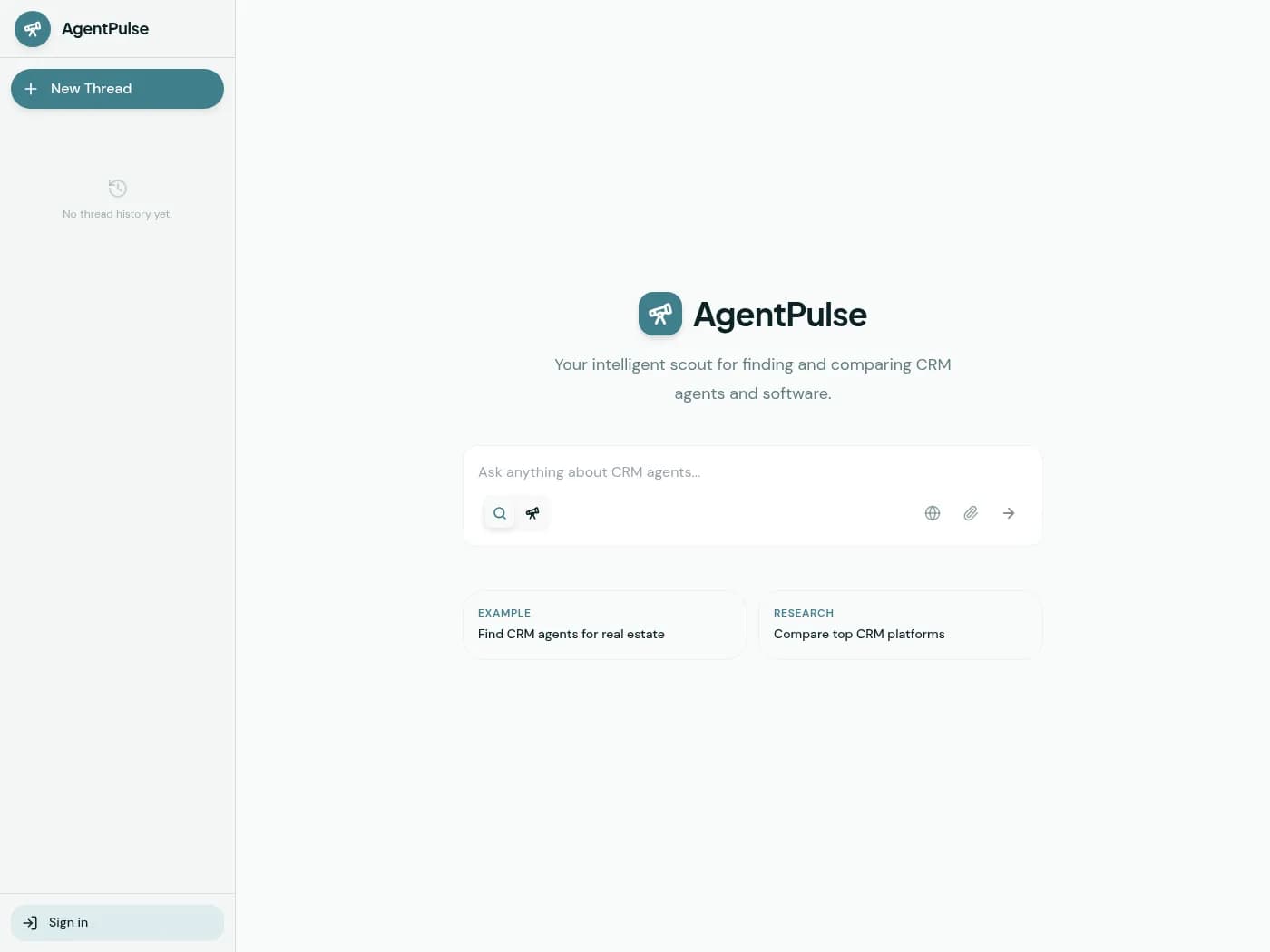 Agent Finder CRM