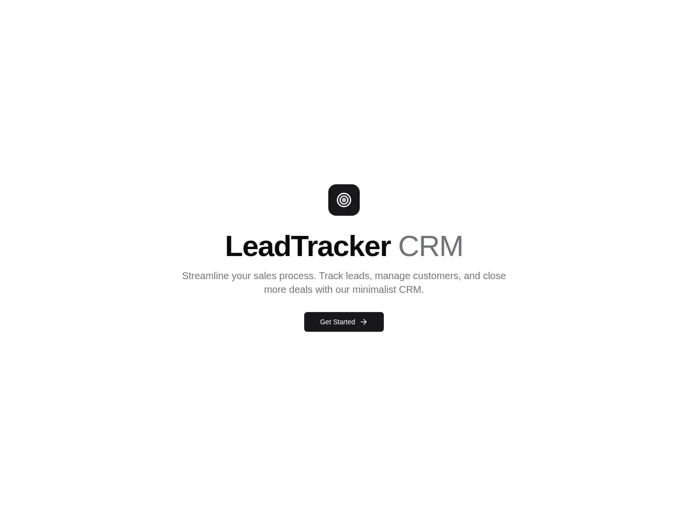 LeadTracker CRM