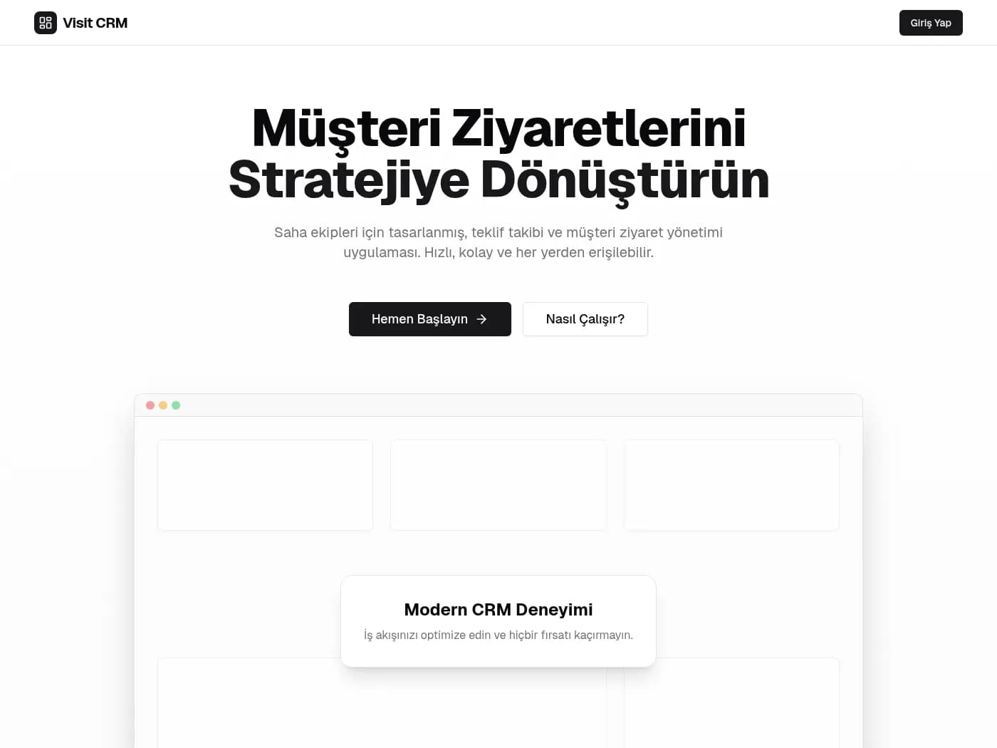 Visit CRM Tracker
