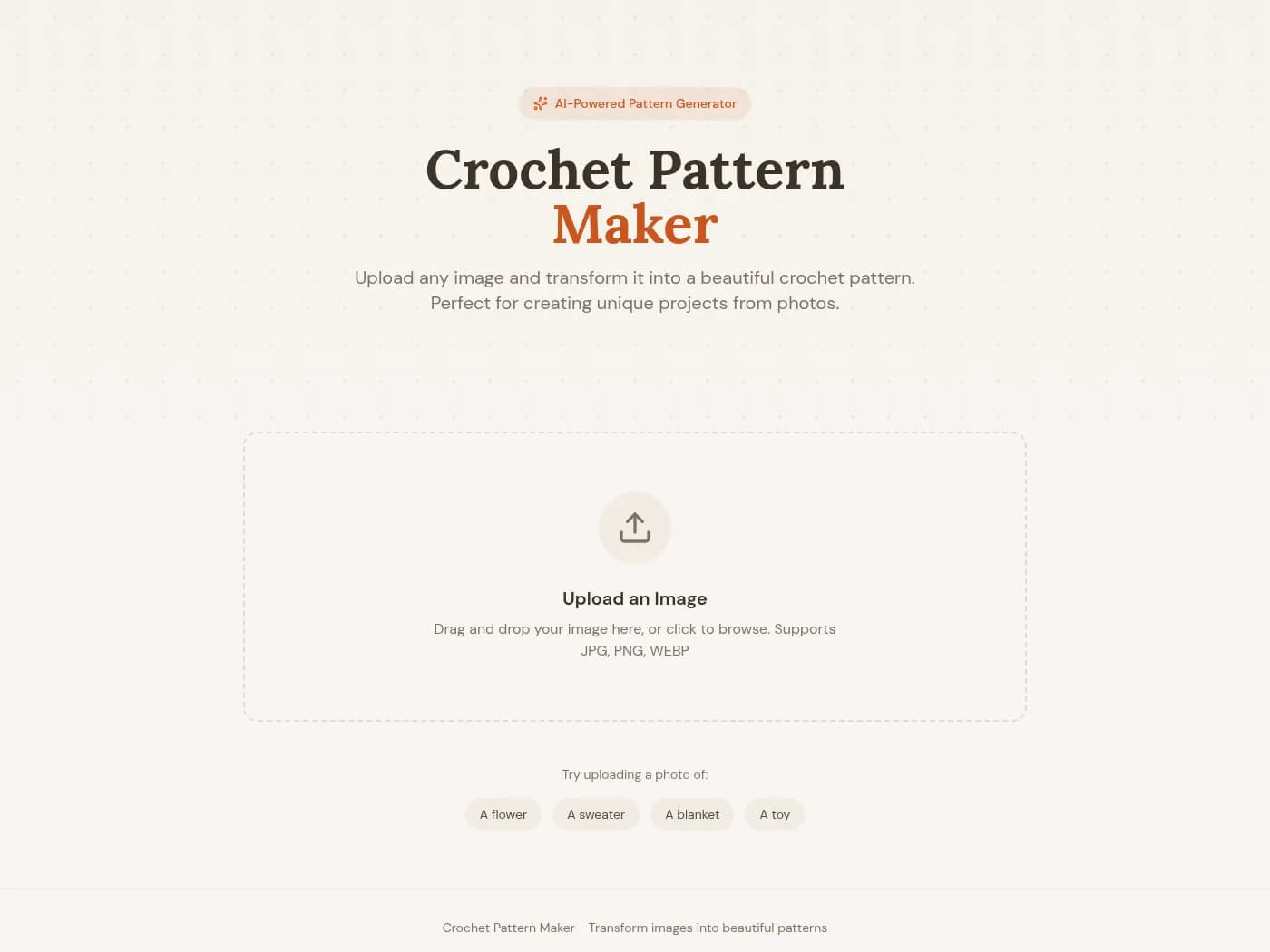 Crochet Pattern Maker