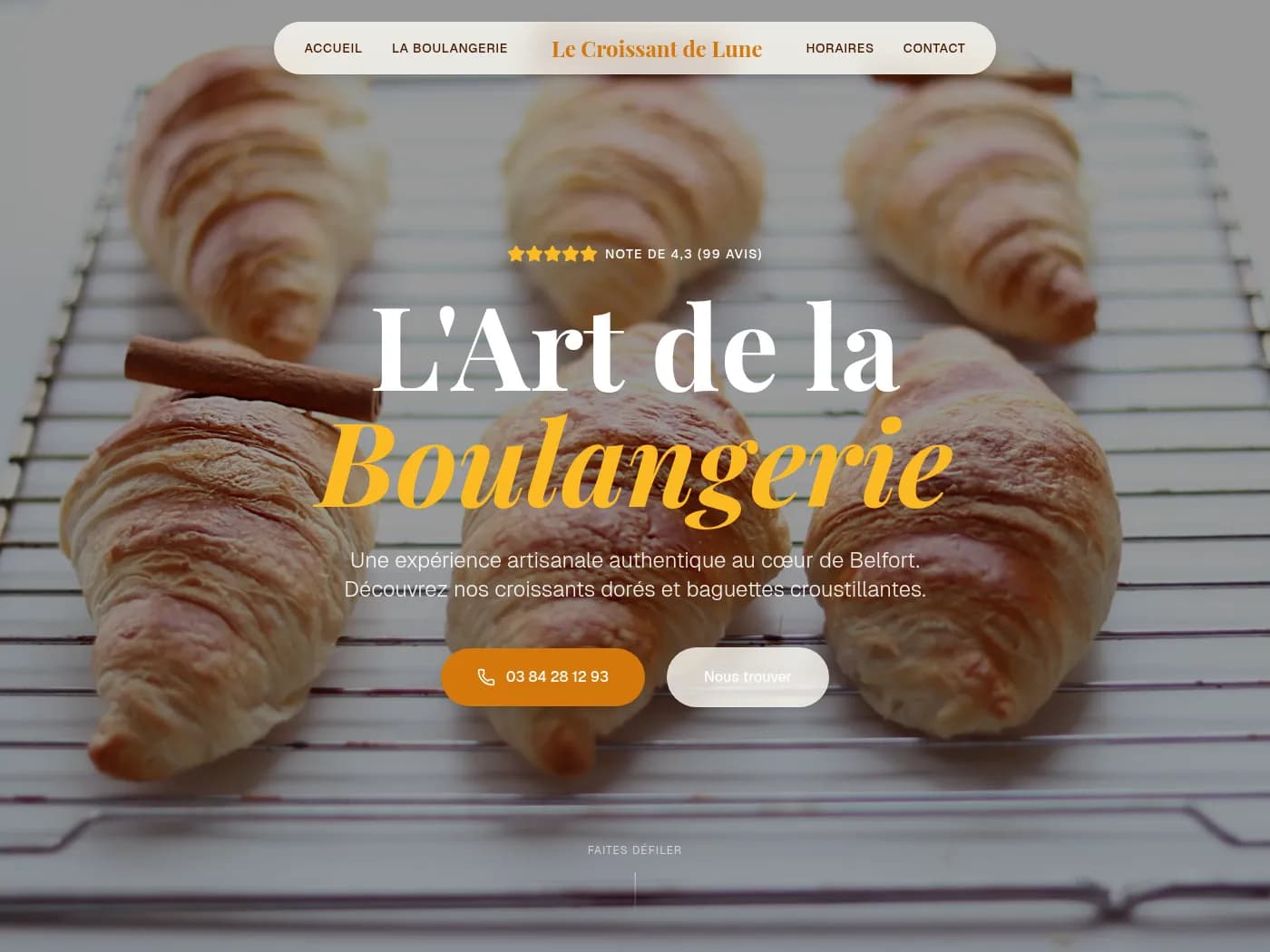 Le Croissant de Lune Site