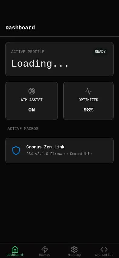 Cronosen Macro PS4 GPC