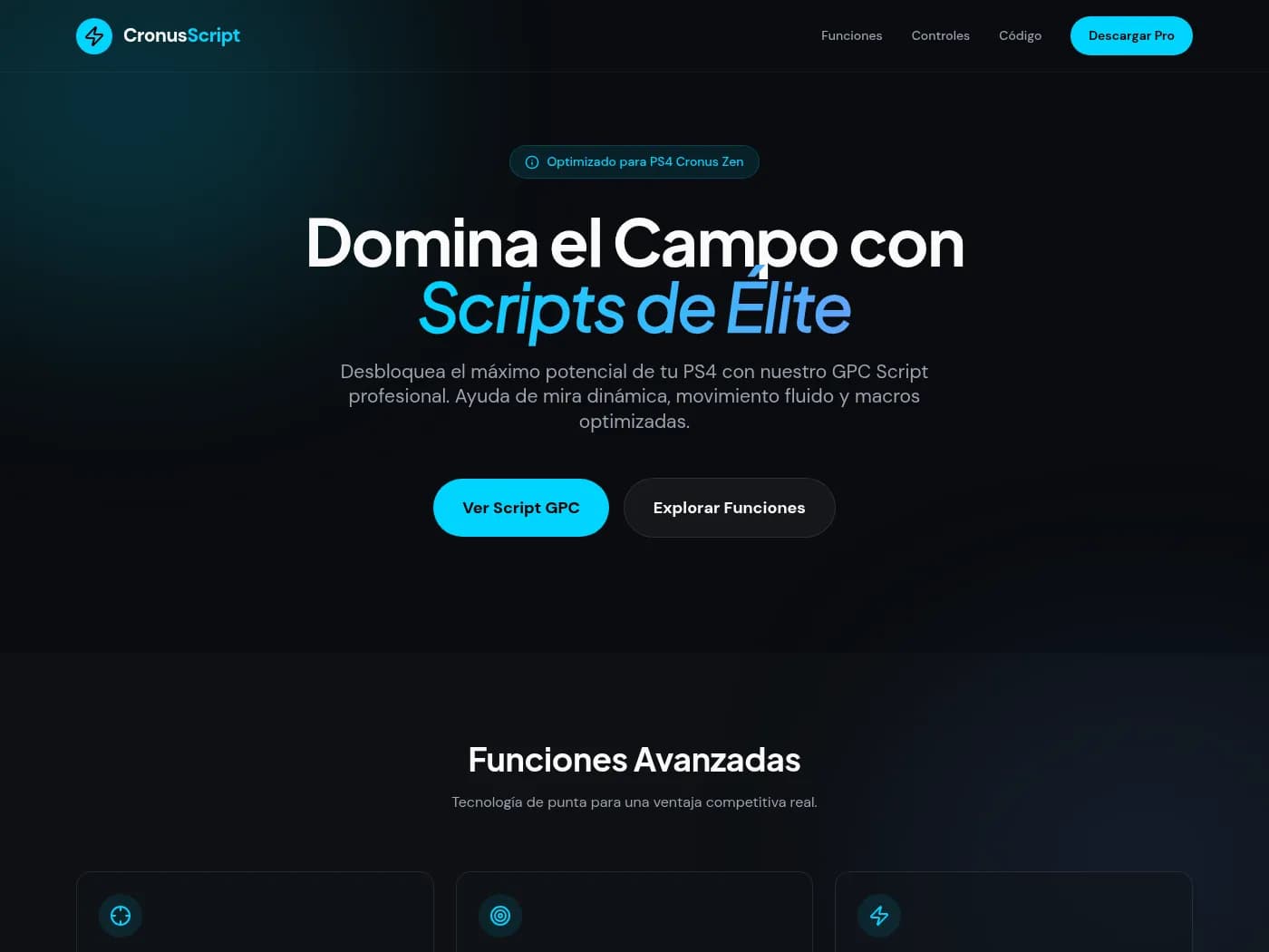 Cronus Zen PS4 Script Pro